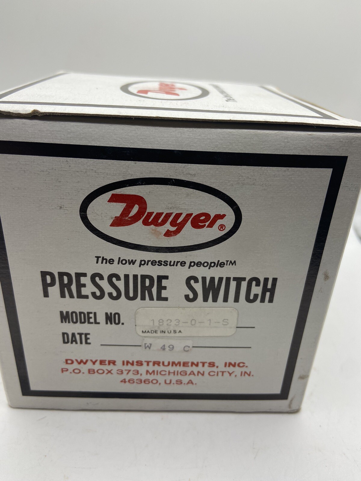 Dwyer Series 1800 Pressure Switch | eBay