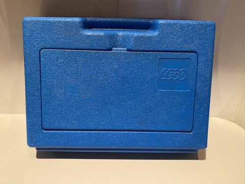 Vintage 1983 Blue LEGO Plastic Carrying Case Storage Box | eBay