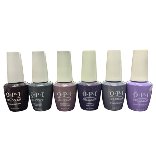 OPI - GEL COLOR - Muse of Milan 2020 Set B, 6pc Collection + Extras | eBay