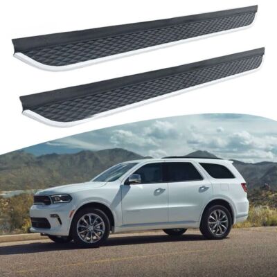 2PCS Nerf Bars Pedal Side Steps Running Boards Fits For Dodge Durango ...