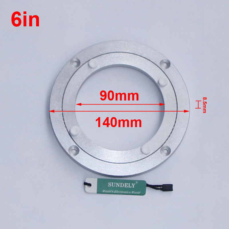 Lazy Susan Rotating Aluminium Turntables Bearing Mechanism - Small to ...