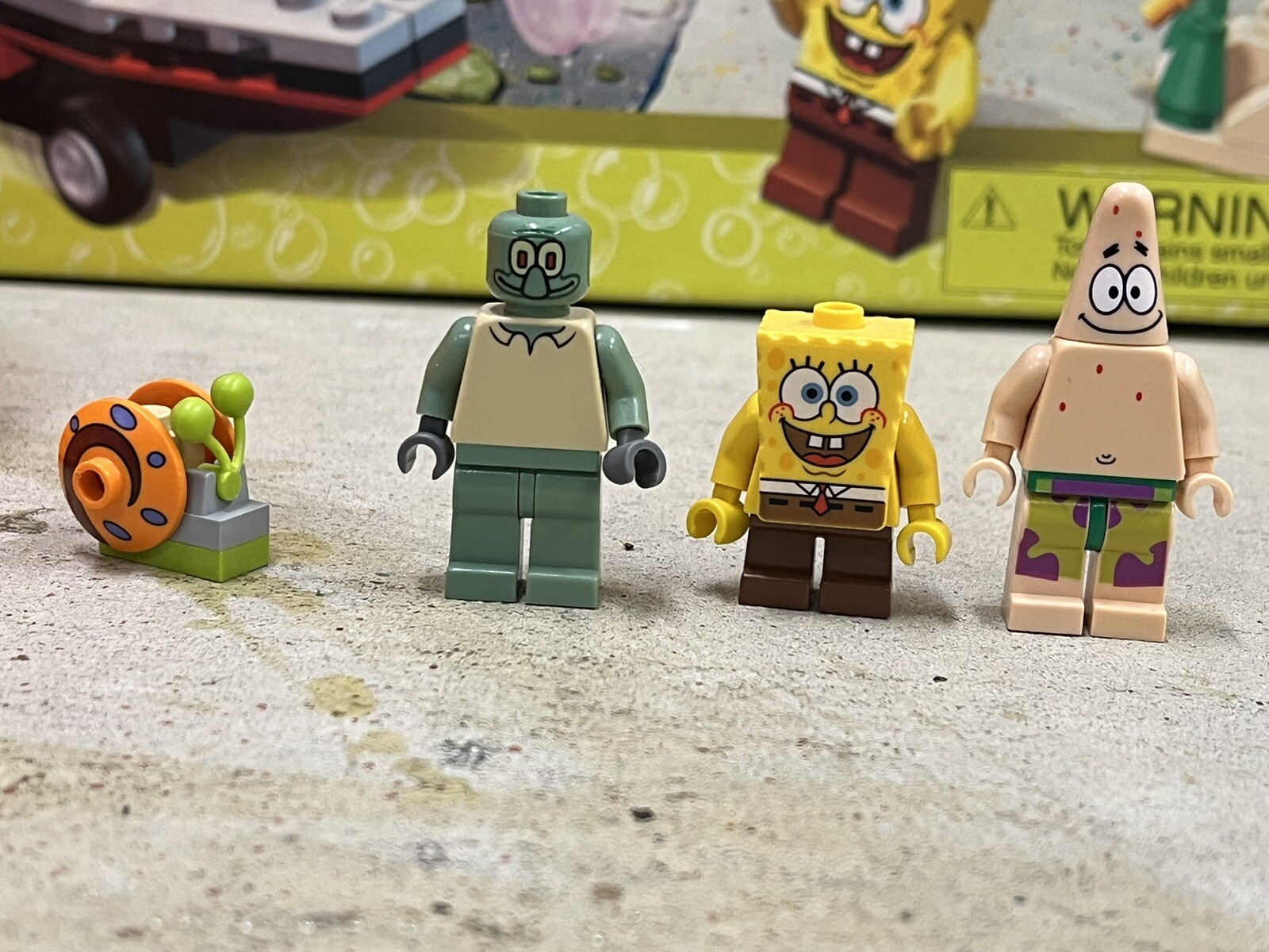LEGO SpongeBob SquarePants Adventures in Bikini Bottom figures and ...