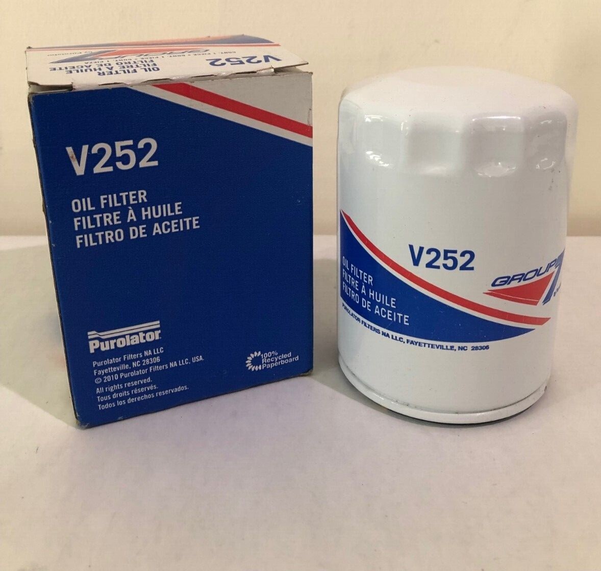 Engine Oil Filter Group7 V252 Fits Select VW Jetta Golf Jetta Beetle ...