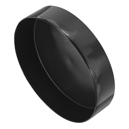 300mm (11 13/16") ID Rubber End Caps Pipe & Fence Post Protectors Black ...