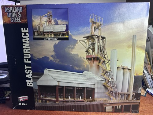 HO Scale 933-2973 Walthers Cornerstone Blast Furnace Open KIT | eBay