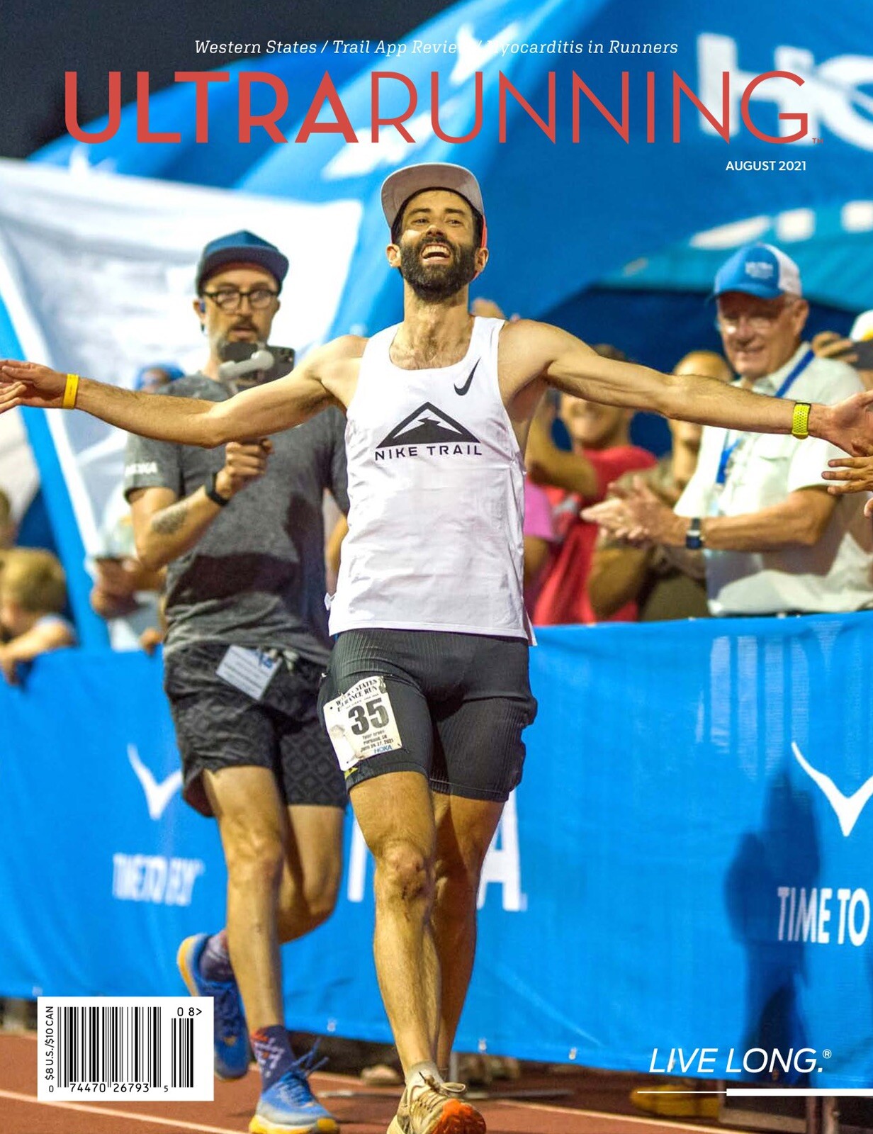 UltraRunning Magazine August 2021 Tyler Green Western States Trail Run ...