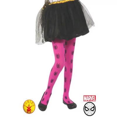 Marvel Pink Spider-girl Tights Superhero Halloween Costume Accessory ...