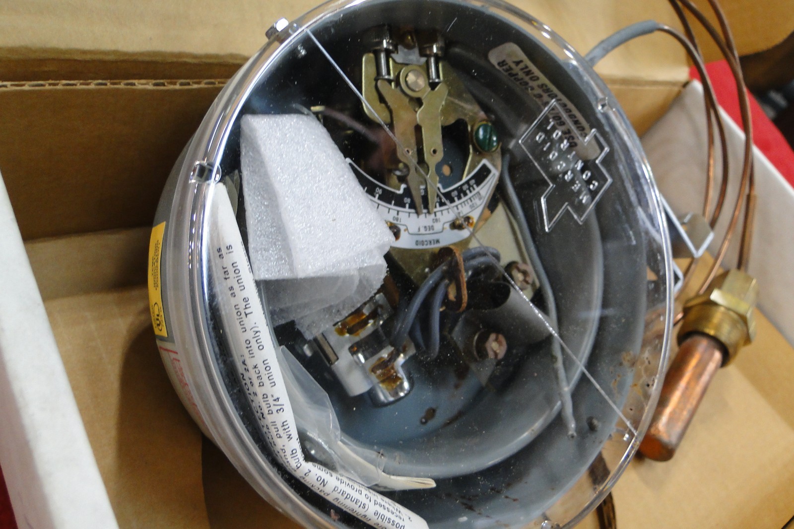 Mercoid DA-35-2-5 TEMPERATURE Control Switch NEW IN BOX 100-200F | eBay