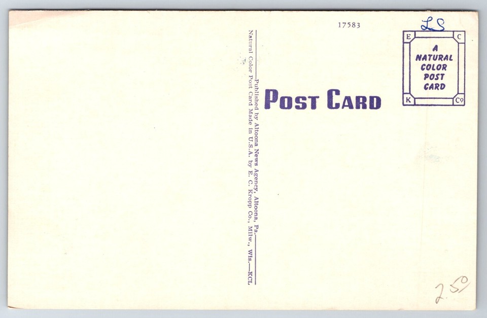 Pennsylvania Altoona Allegheny Furnace Vintage Postcard | eBay