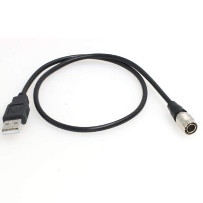USB to Hirose 4 pin Male Data Transfer Cable for Camera Computer Video ...
