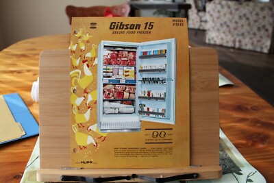 Brochure Gibson 15 Freezer 1 sheet V1515 Model 1967 Hupp | eBay