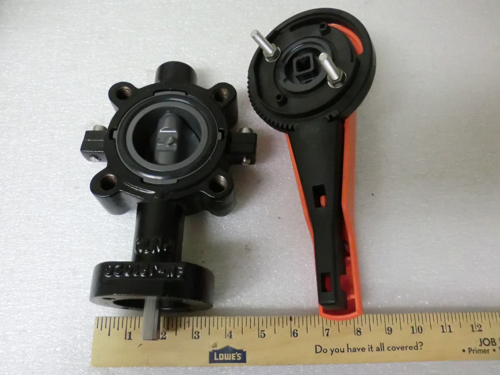 New! Georg Fischer Diaphragm 2" DN50 PVC-U EPDM PN10 Type 568 Butterfly ...