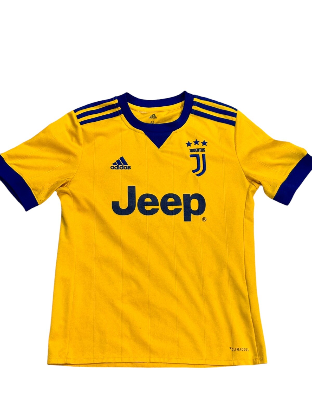 2017 2018 Juventus Dybala Adidas Yellow Away Jersey Youth Size Medium ...