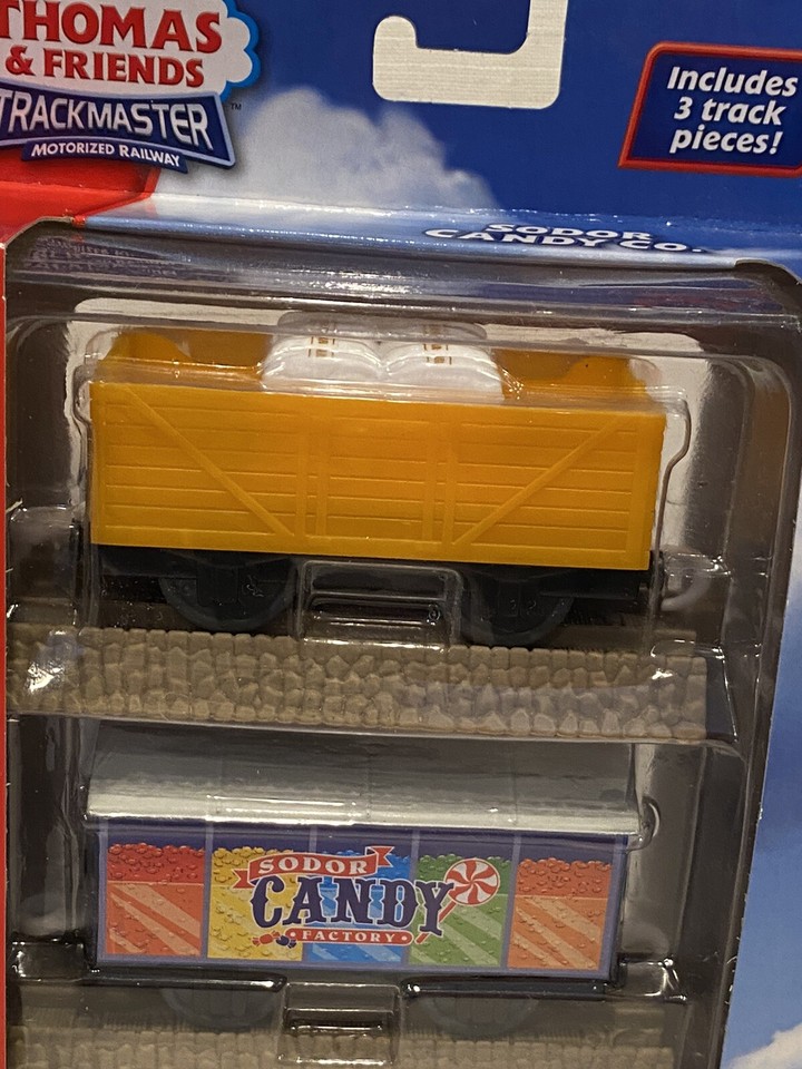 NEW 2011 Thomas And Friends Trackmaster Sodor Candy Co Three Cars And ...