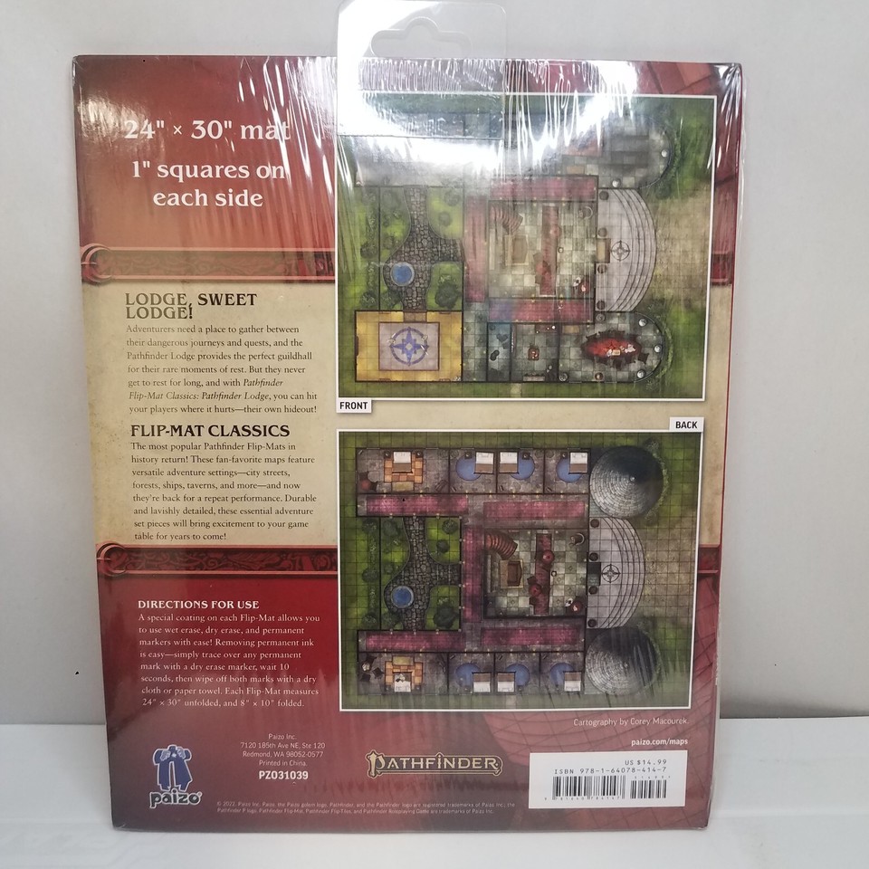Pathfinder FLIP-MAT CLASSICS: PATHFINDER LODGE Sealed KB31124 ...