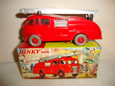 DINKY TOYS 955 COMMER FIRE ENGINE & EXTENDING LADDER - EXCELLENT in ...