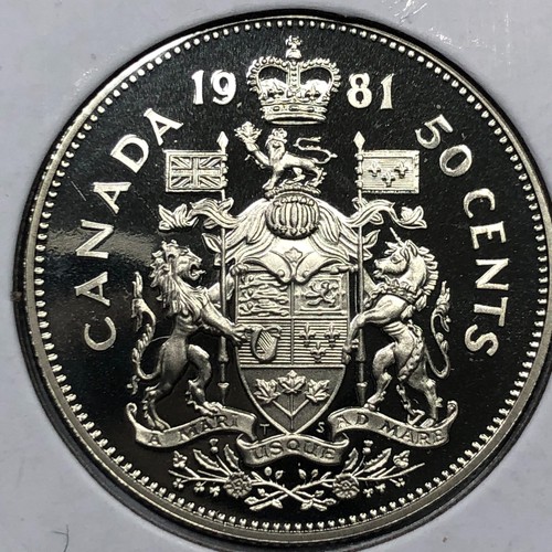 1981 Canada Proof Fifty Cent Foreign Coin #1894 | eBay