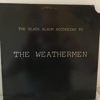 THE WEATHERMEN LP THE BLACK ALBUM ACCORDING TO | eBay