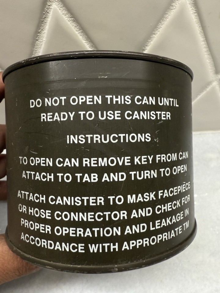 US Military C2 40mm Gas Mask Filter | eBay