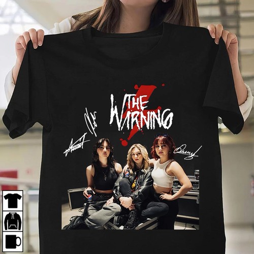 The Warning Band Signature Reprint Unisex Rock T-Shirt S-4XL | eBay