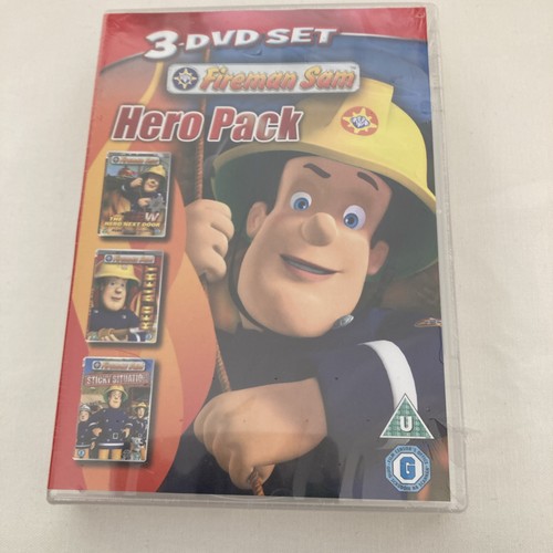 Fireman Sam 3 DVD Hero Set Brand New - Xmas Stocking Filler | eBay