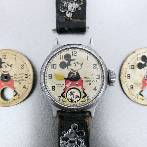 Vintage 1930s Ingersoll Mickey Mouse Disney watch watches b11 | eBay