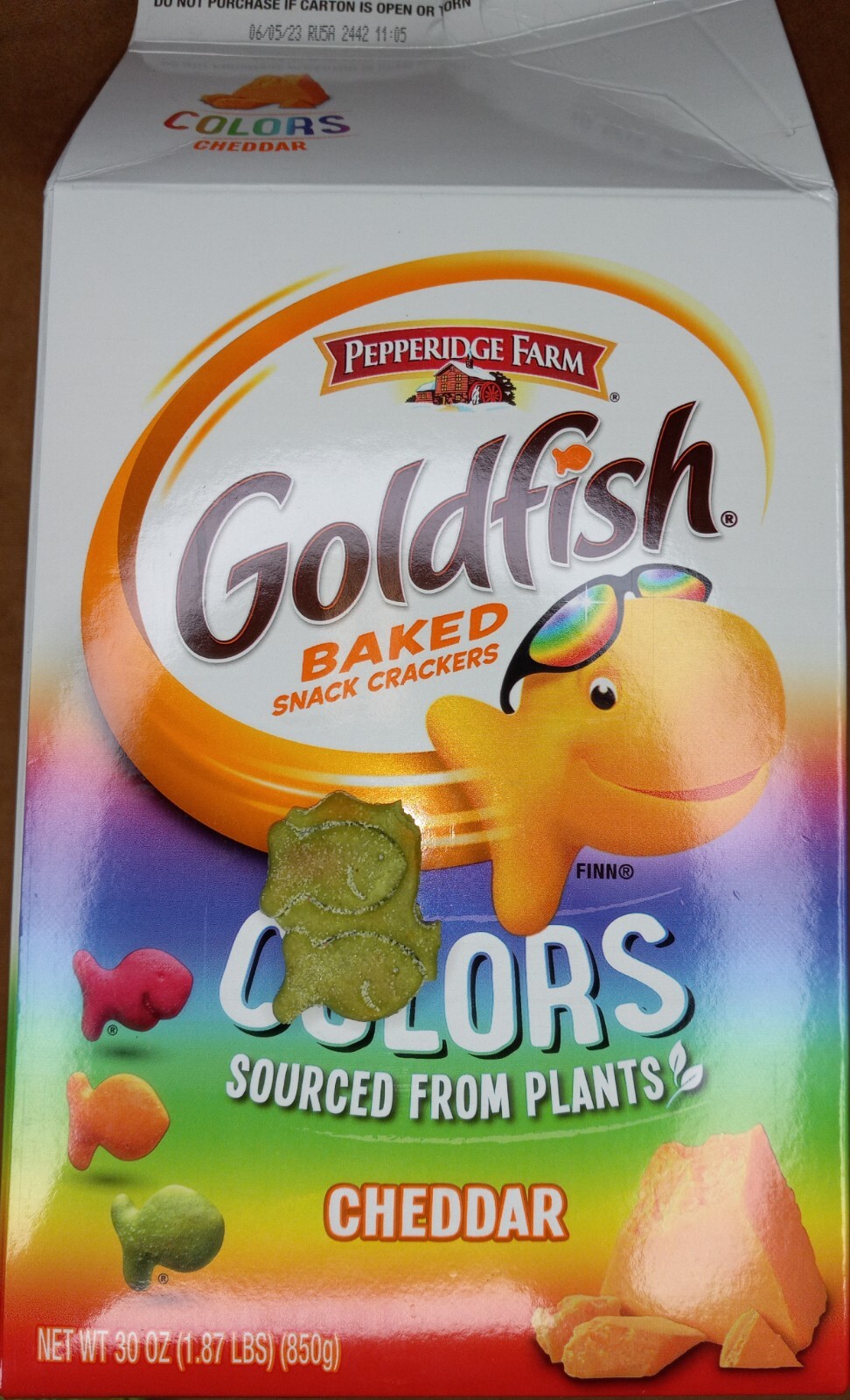 rare goldfish cracker doubled conjoined | eBay