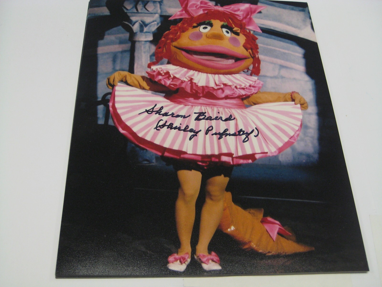 SHARON BAIRD "HR PUFNSTUF'S SHIRLEY" RARE AUTO SIGNED 8X10 PHOTO COA ...