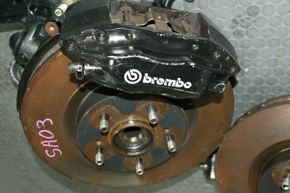 JDM Nissan Skyline R33 GTR BREMBO Brake Calipers, Rotors, and Hub ...