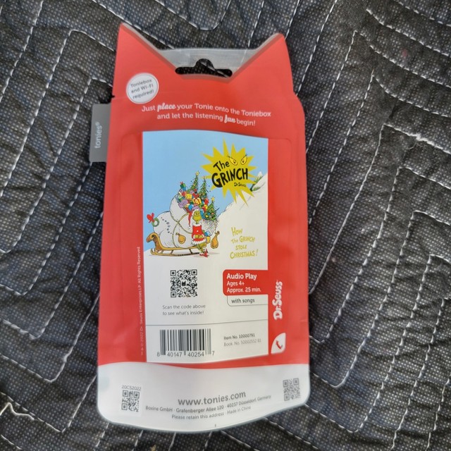 How The Grinch Stole Christmas Tonie Audio Play Character - Tonies (USA ...