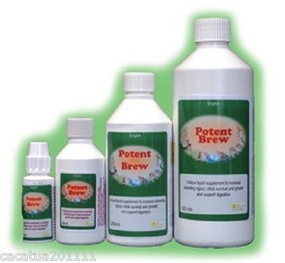 POTENT BREW LIQUID SUPPLEMENT FOR BIRDS - 250ML-THE BIRDCARE CO. | eBay