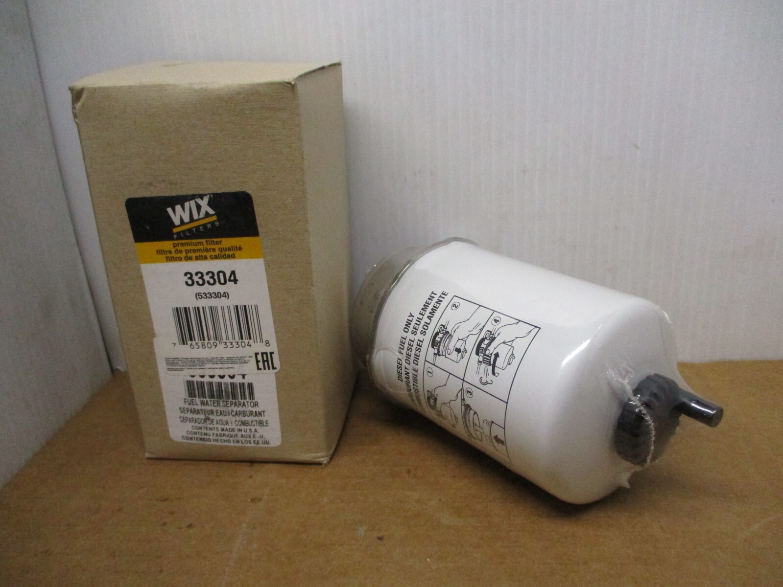 Fuel Water Separator Filter Wix 33304 for sale online | eBay
