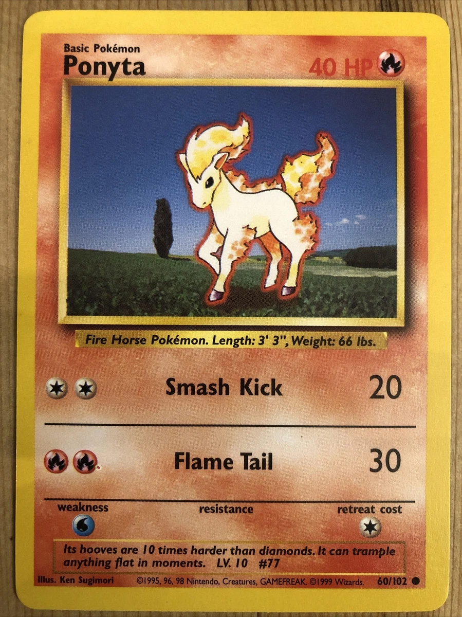 Ponyta Card