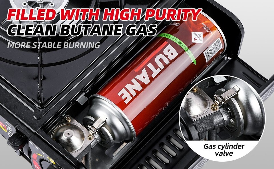 Butane Fuel Canister (12 Pack) - Explosion Proof - RVR System | eBay