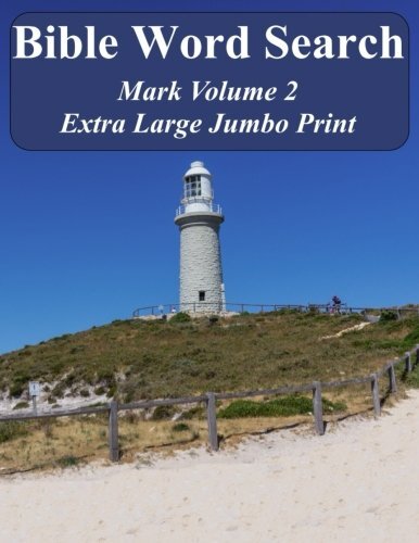 Bible Word Search Mark Volume 2: King James Version Extra Large Jumbo ...