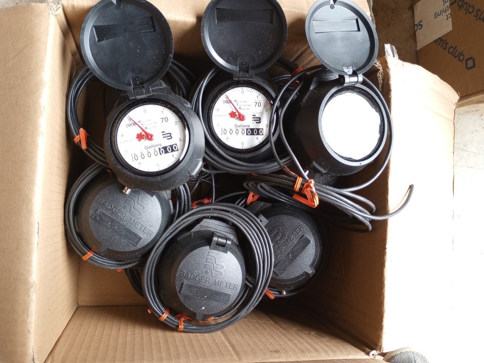 (6) Badger Water Meter Absolute Digital Encoders Model 70 62584-004 | eBay