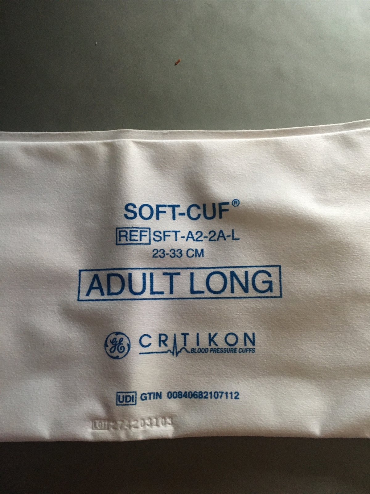(Box of 20) GE MEDICAL SFT-A2-2A-L CRITIKON SOFT-CUF ADULT LONG BLOOD ...