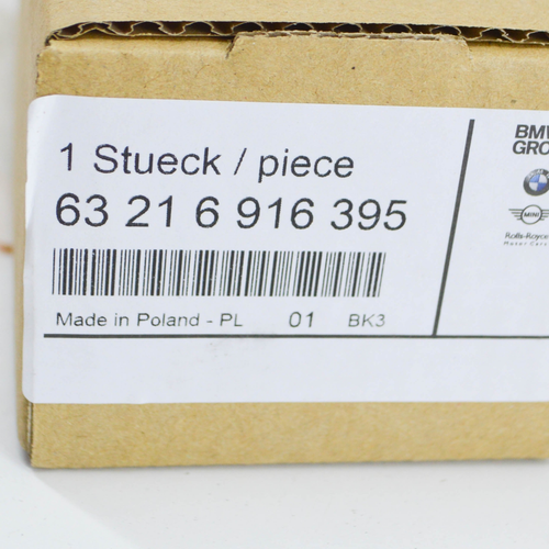 NEW MINI COOPER R50, R53 REAR TAIL LIGHT BULB SOCKET 63216916395 ...