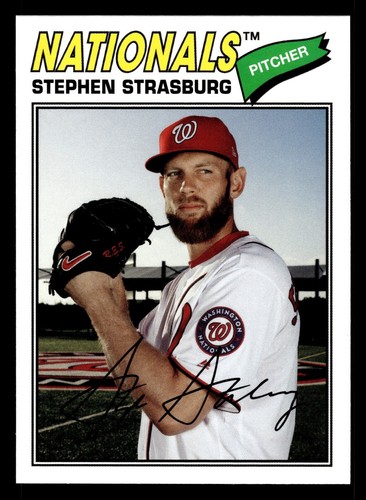 2018 Topps Archives #134 Stephen Strasburg Washington Nationals | eBay