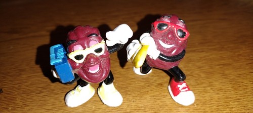 VTG 1988 Lot of 2 Hardee’s Calrab California Raisin Surfer Dude and ...