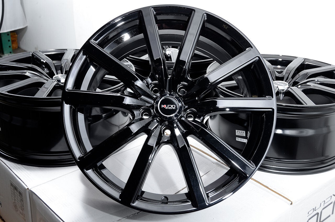 18" Wheels Black Polish Rim 5x114.3 Fit Infiniti G25 G35 I30 I35 M35 ...