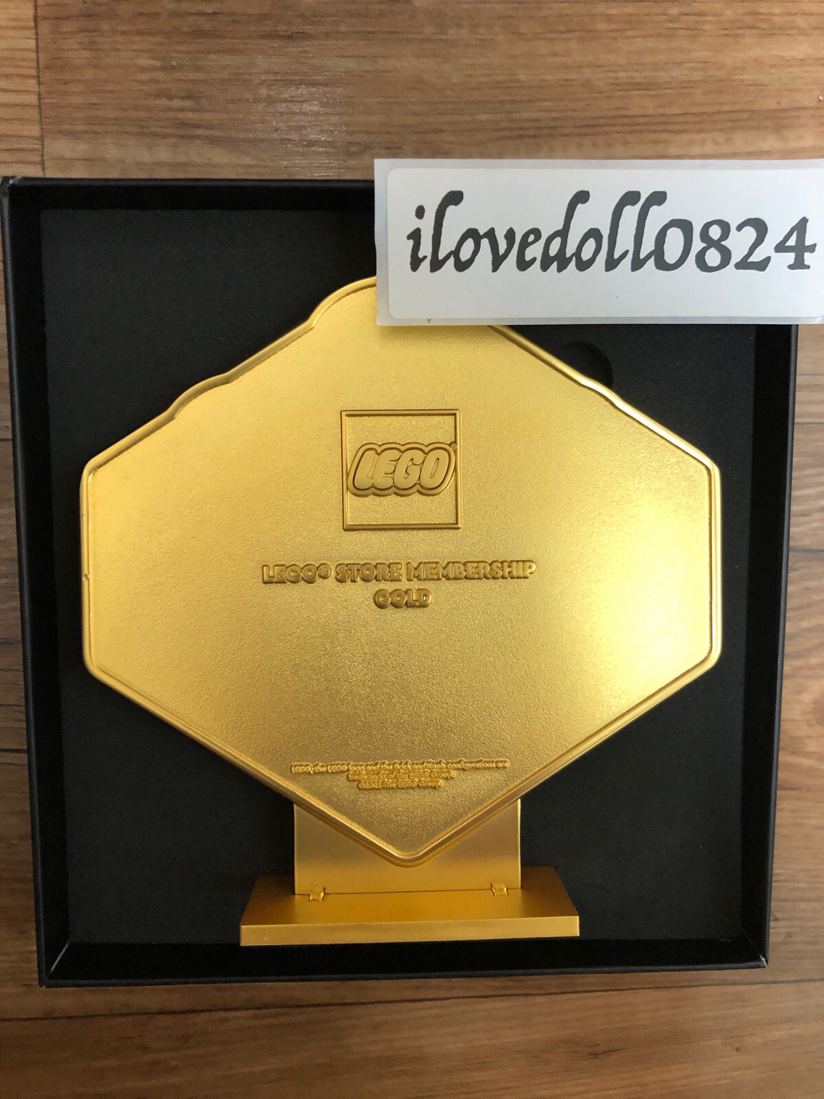 Lego VIP Gold membership trophy in Lego Korea store. | eBay