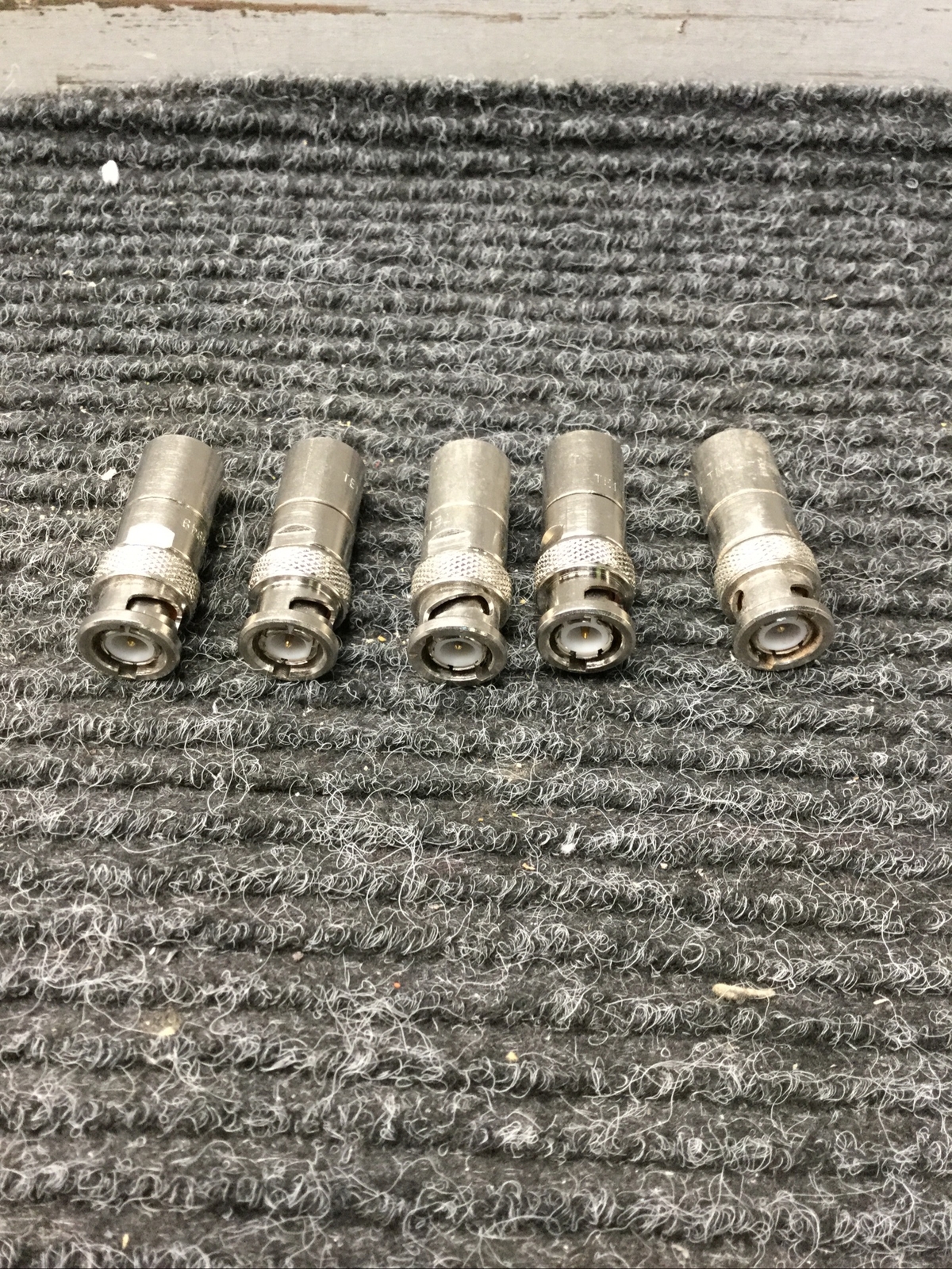 LOT OF 5 USED TROMPETER TEI-14949 COAXIAL CONNECTOR MALE TERMINATOR. | eBay