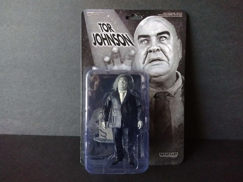 Monstarz Tor Johnson 3.75" Scale Retro Action Figure Black and White ...