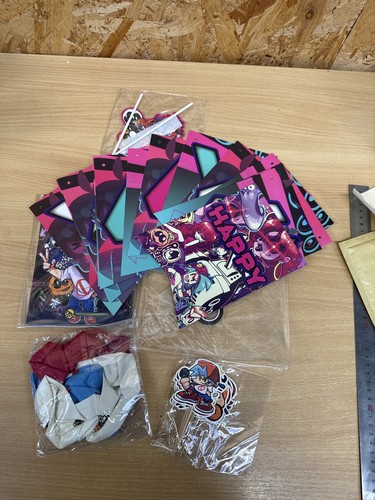 Friday Night Funkin Birthday Party Set Banner Balloons Cake Topper ...