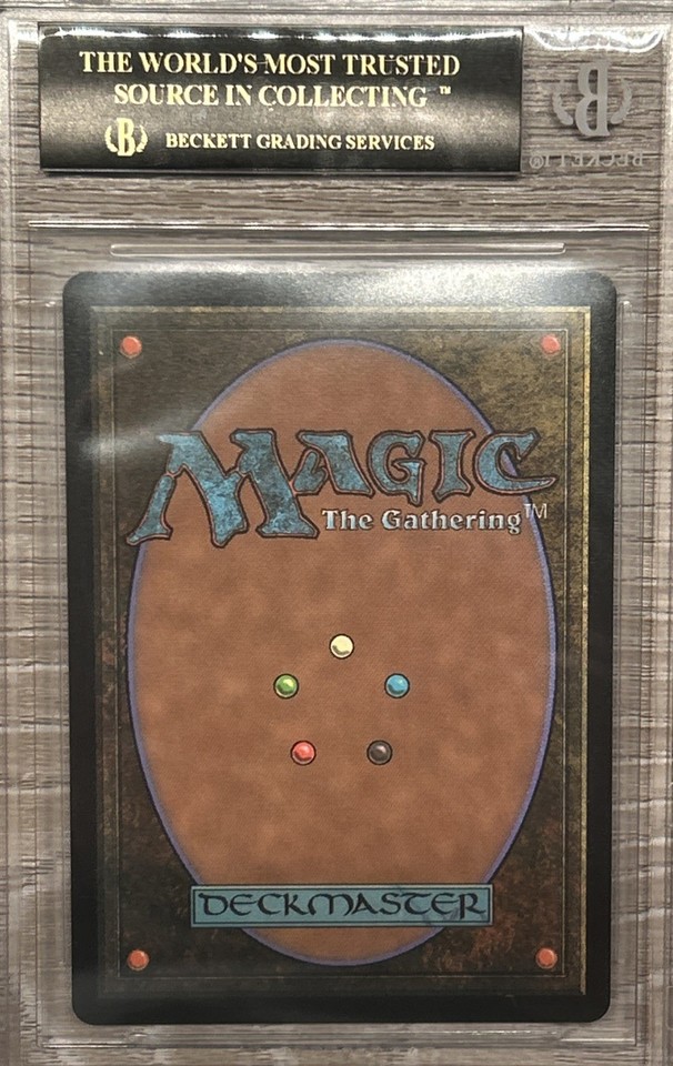 BGS 10 BLACK LABEL Magic the Gathering MTG Chocobo Neon Green Ink Final ...
