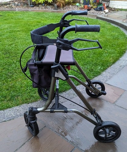 Dietz TAiMA M-GT Rollator Walker 4 Wheeled Folding Walking Aid with ...