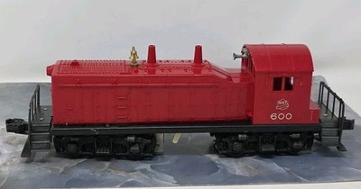 VintageLIONEL Locomo #600 MKT DIESEL SWITCHER ENGINE 1955 POSTWAR RED ...