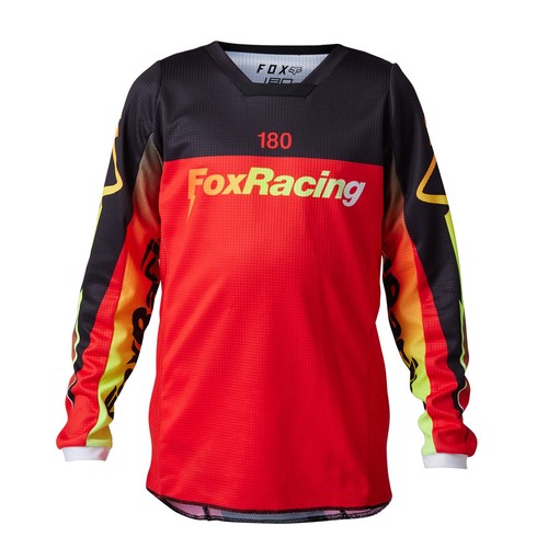 Fox Racing Youth 180 Statk Offroad Jersey Moisture Wicking Lightweight ...