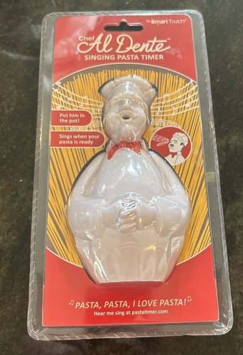 NEW Sealed Chef Al Dente Singing Pasta Timer by Smart Touch Model ...